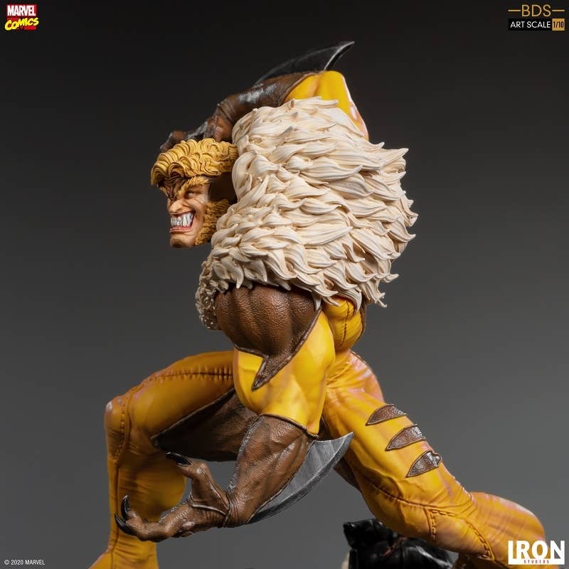 Marvel Comics Sabretooth Battle Diorama Series Art Scale Statue | HLJ.com