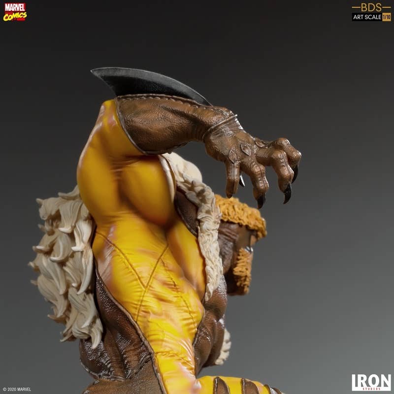Marvel Comics Sabretooth Battle Diorama Series Art Scale Statue | HLJ.com