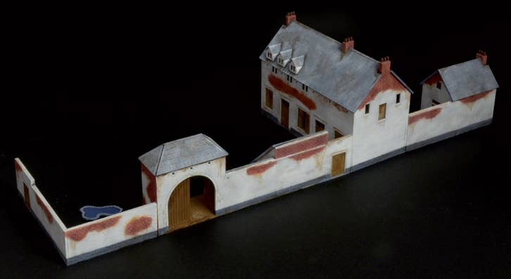 Waterloo (200years) Battle At La Haye Sainte Diorama Set | HLJ.com