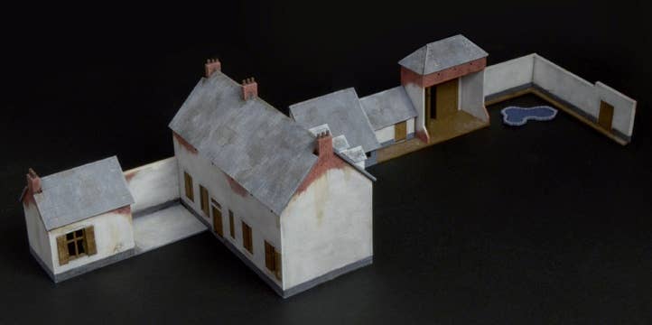 Waterloo (200years) Battle At La Haye Sainte Diorama Set | HLJ.com