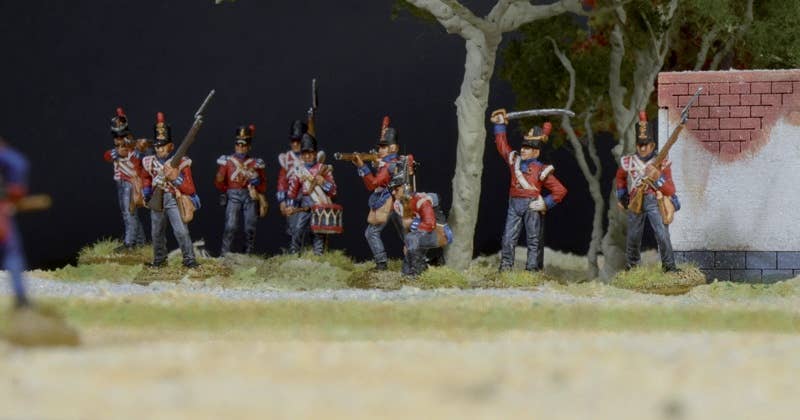 Waterloo (200years) Battle At La Haye Sainte Diorama Set | HLJ.com