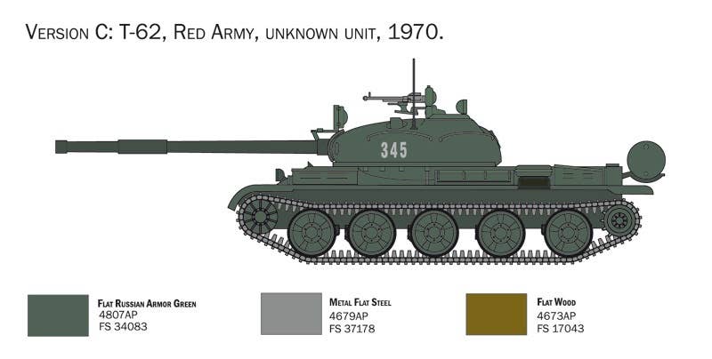 Soviet Main Battle Tank T-62 | HLJ.com