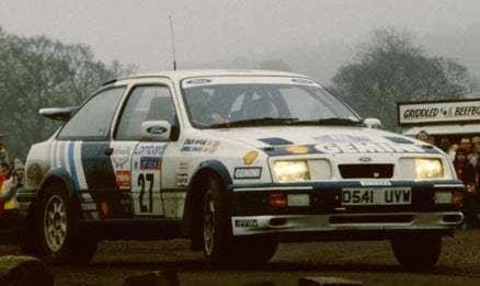 Ford Sierra RS Cosworth 1989 Lombard RAC Rally #27 C.McRae / D.Ringer ...
