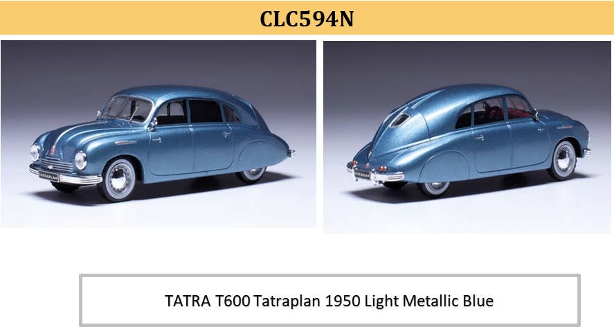 Tatra T600 Tatra Plan 1950 Metallic Light Blue | HLJ.com