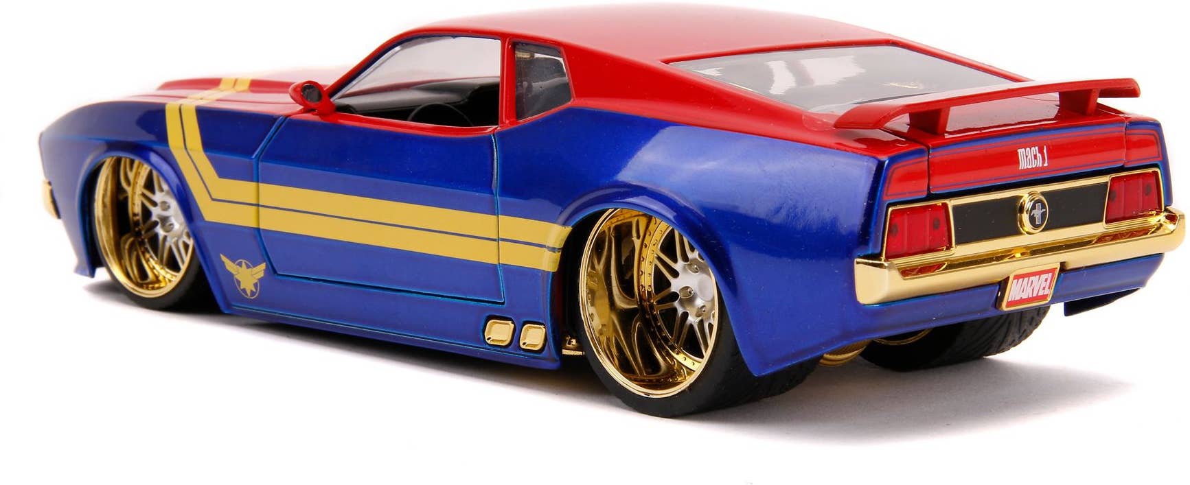 Ford Mustang Mach 1 1973 with Captain Marvel Figure (Avengers) | HLJ.com