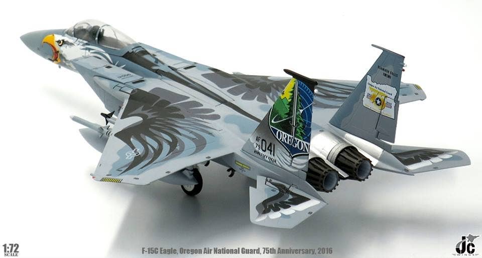 McDonnell Douglas F-15C Eagle 173rd Fighter Wing 75th Anniversary of ...