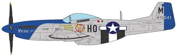 P-51D USAAF 487th FS, 352nd FG, John C. Meyer 1944 | HLJ.com