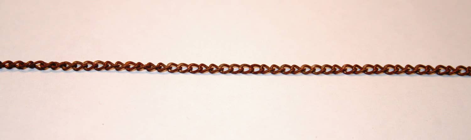 Copper Chain Length 500mm 5 Rings Per 1cm | HLJ.com