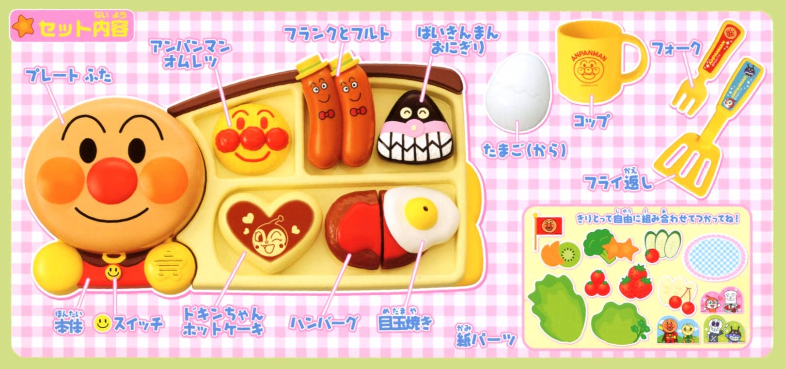 Anpanman: Okosama Lunch Plate (Child's Meal) | HLJ.com