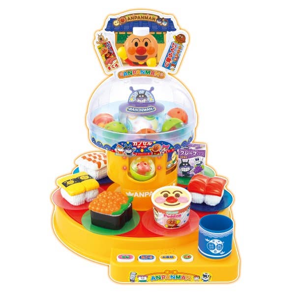 Anpanman: Capsule Spinning Dish ! Pleasant Belt-conveyor Sushi DX | HLJ.com