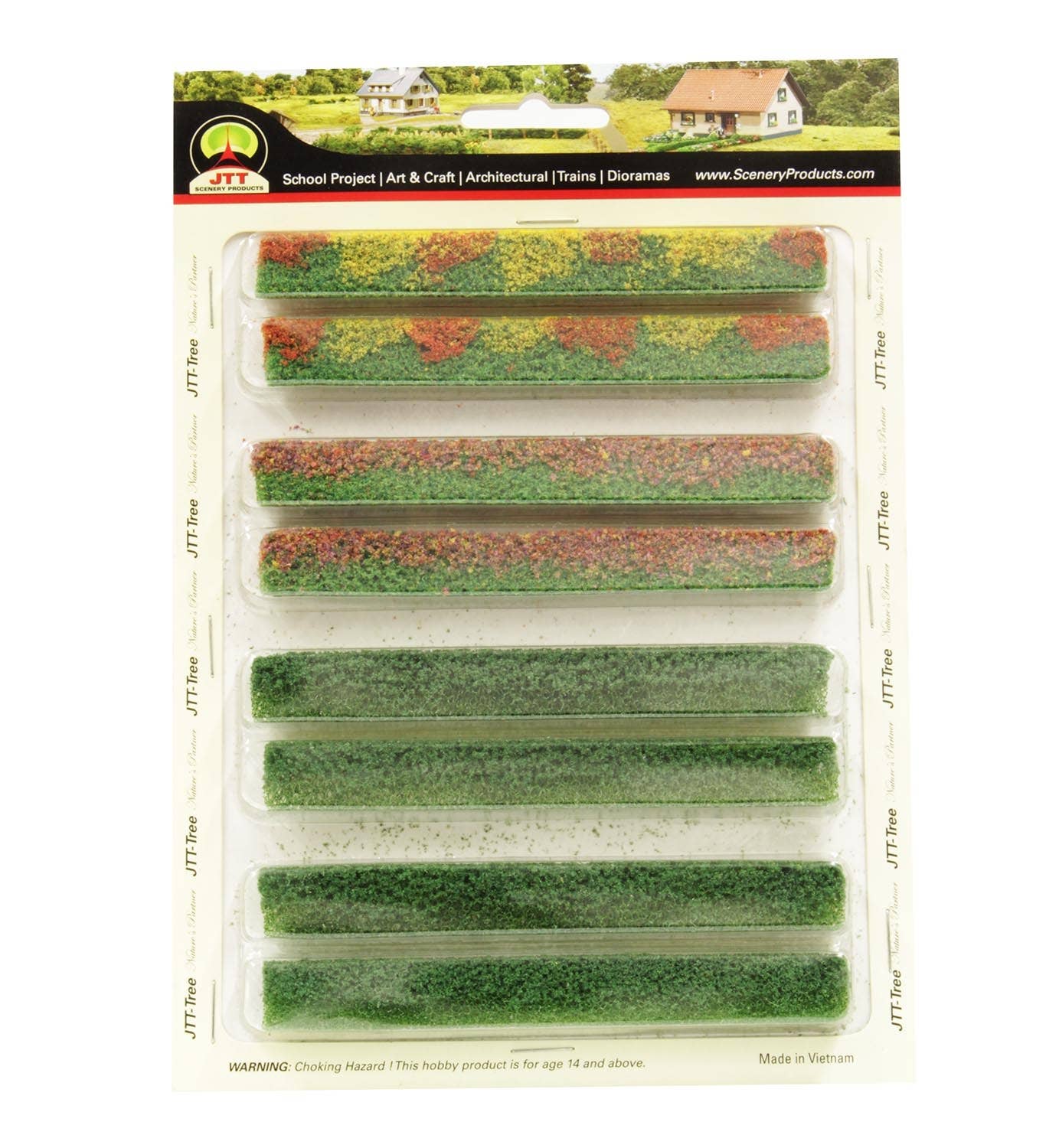 Flower Hedge Ho Scale 8 pcs | HLJ.com