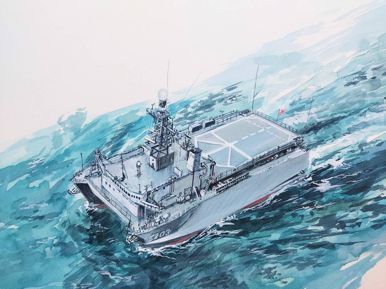 Maritime Self-Defense Force Acoustic Measurement Ship Aki | HLJ.com