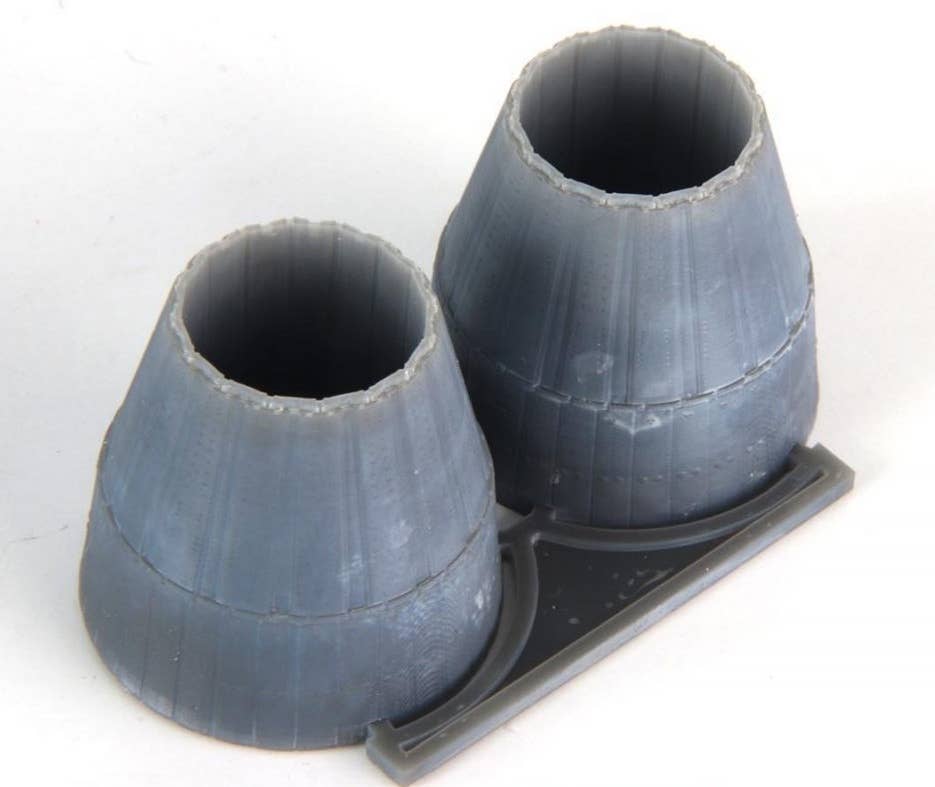 SU-27/30/33 Exhaust Nozzle Set Closed (for Hobby Boss/Kinetic) | HLJ.com