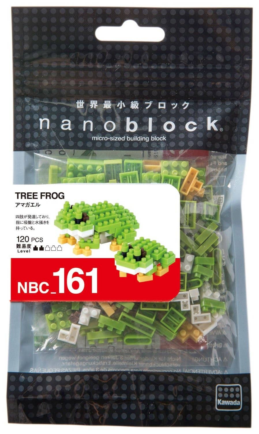 nanoblock Tree Frog (Renewal) | HLJ.com