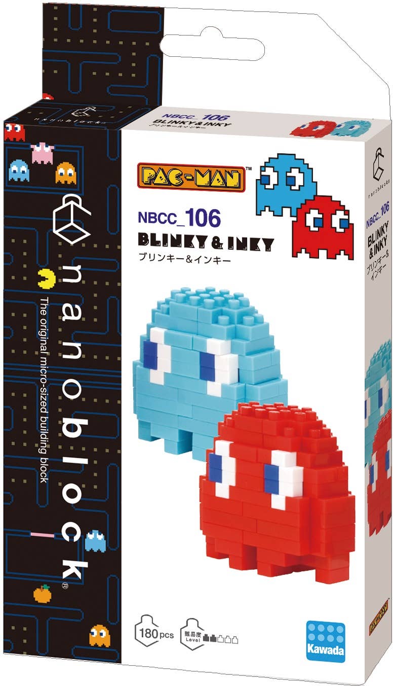 NBCC_106 Nanoblock Pac-Man Blinky & Inky | HLJ.com