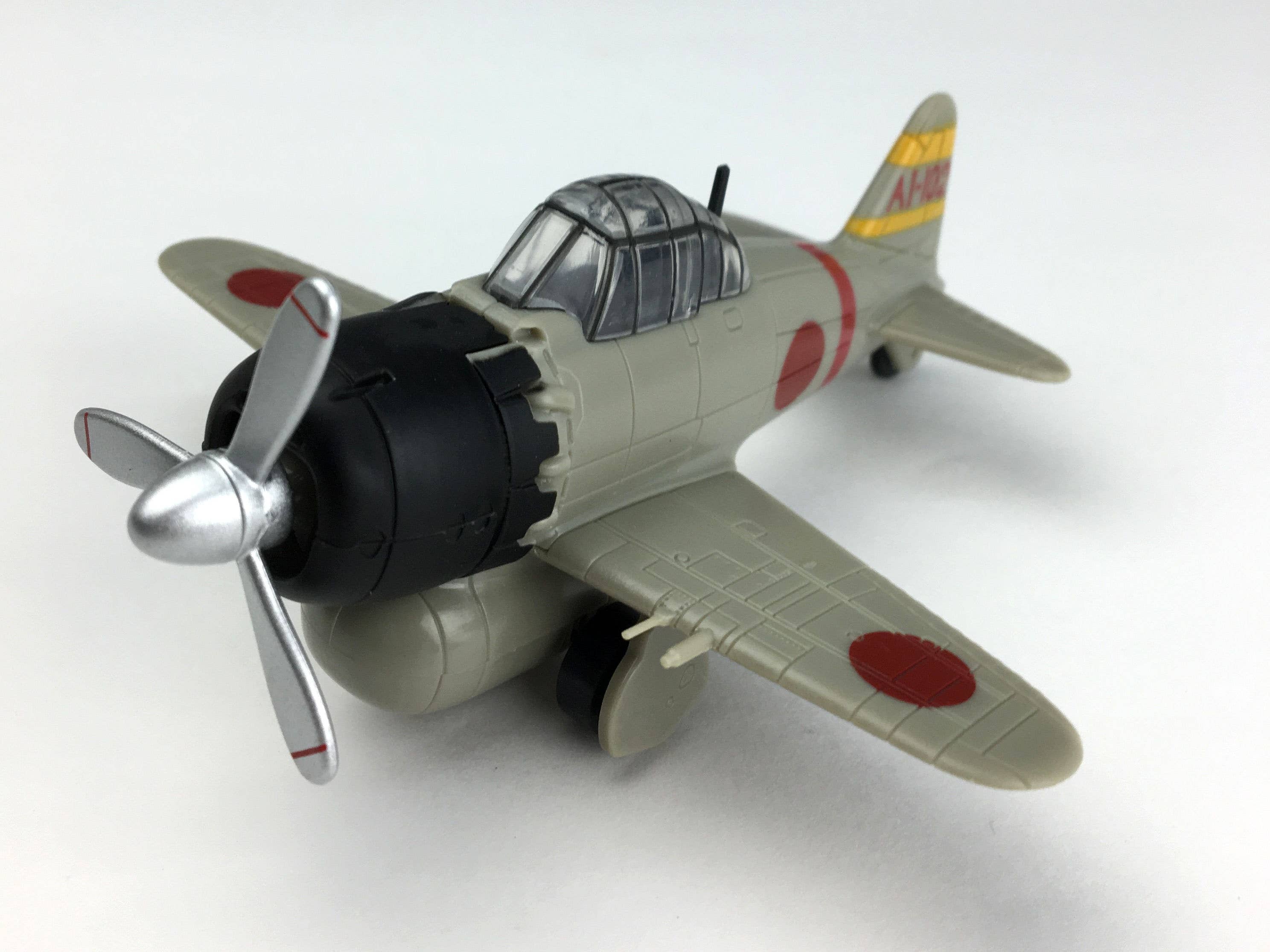 Mitsubishi A6M Zero (Gray) (Movable Propeller, with Stand) | HLJ.com