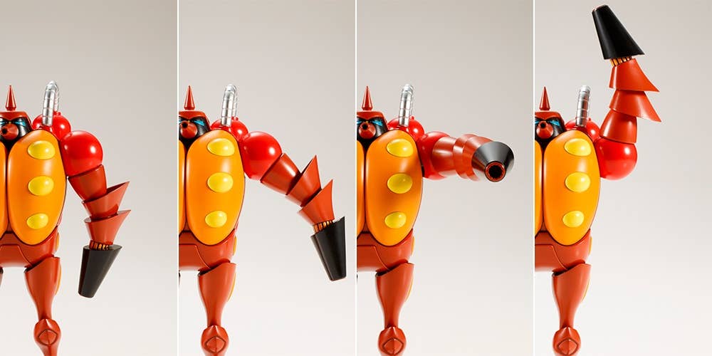 Casshan Showa Mokei Shonen Club Flamethrower Robot with Friender | HLJ.com