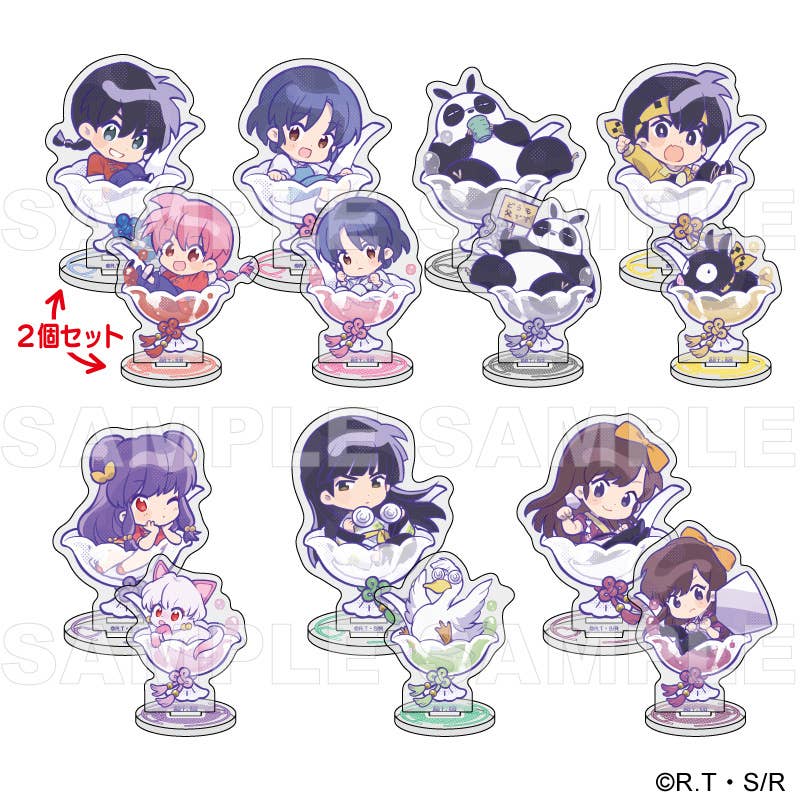 Tv Anime Ranma 1/2: Chapon! Chibi Character Acrylic Stand Ranma Saotome ...
