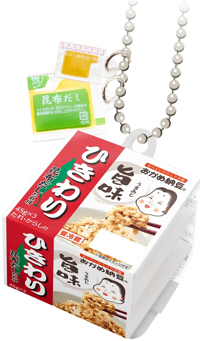 Okame Natto Ball Chain Mascot BOX: 1Box (12pcs) | HLJ.com