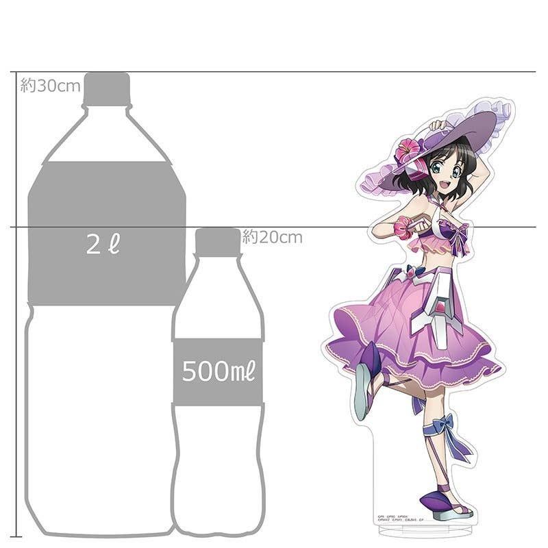 Symphogear XD Unlimited: Big Acrylic Stand (Miku: Swimwear Type Gear ...