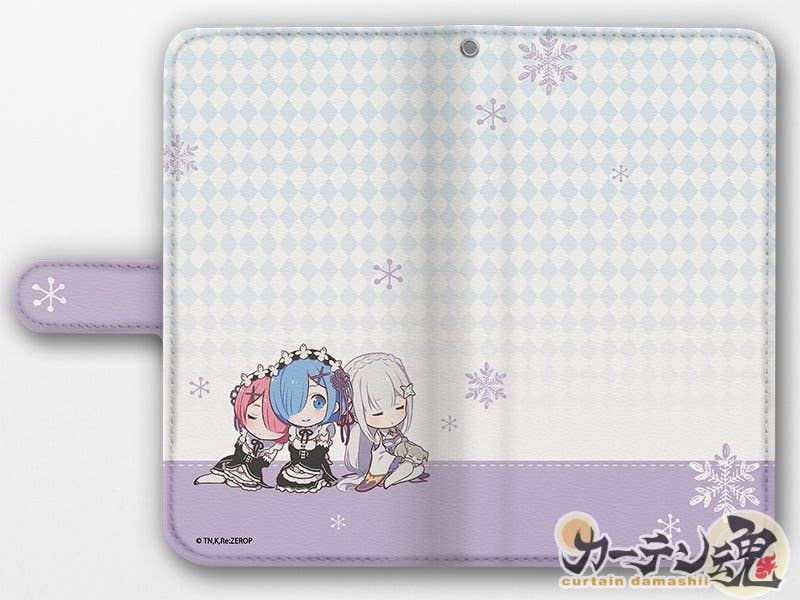 Re:Zero - Starting Life in Another World: Notebook Type Smartphone Case ...