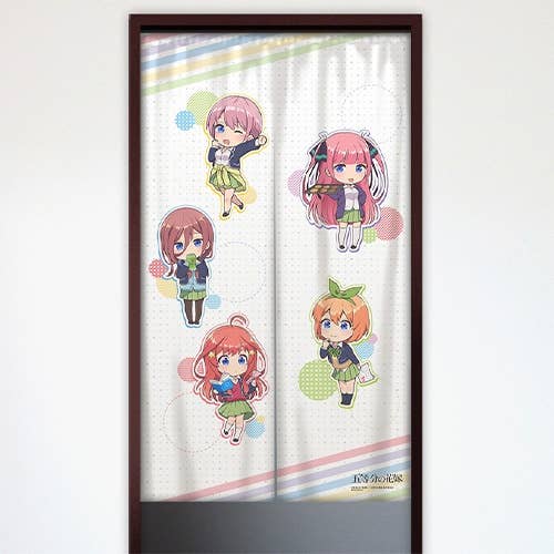 The Quintessential Quintuplets Noren Curtain Mini Character | HLJ.com