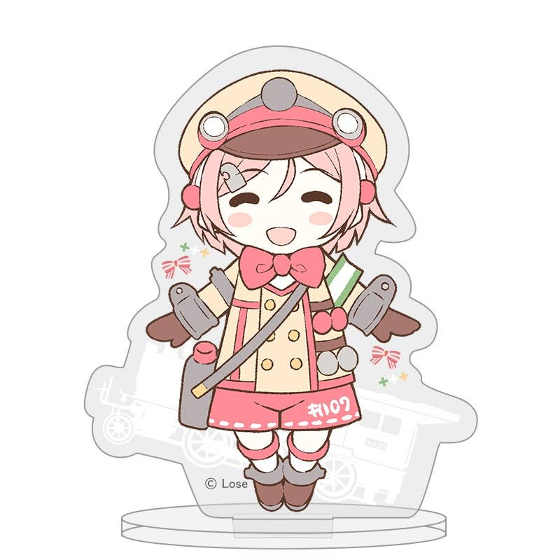 Maitetsu Last Run!!: Acrylic Memo Stand (Reina) | HLJ.com