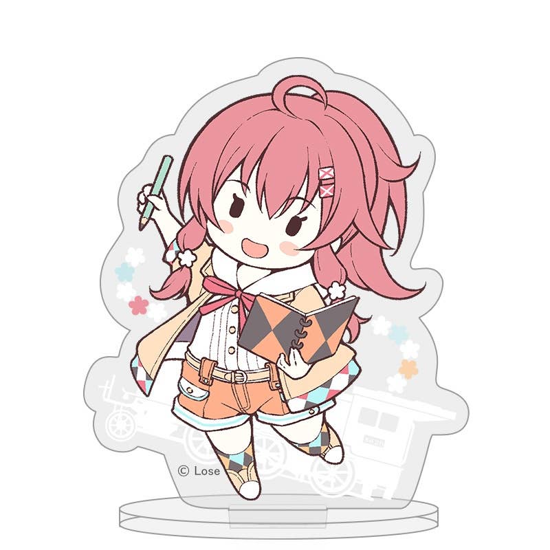 Maitetsu Last Run!!: Acrylic Memo Stand (Hihime Umeda) | HLJ.com