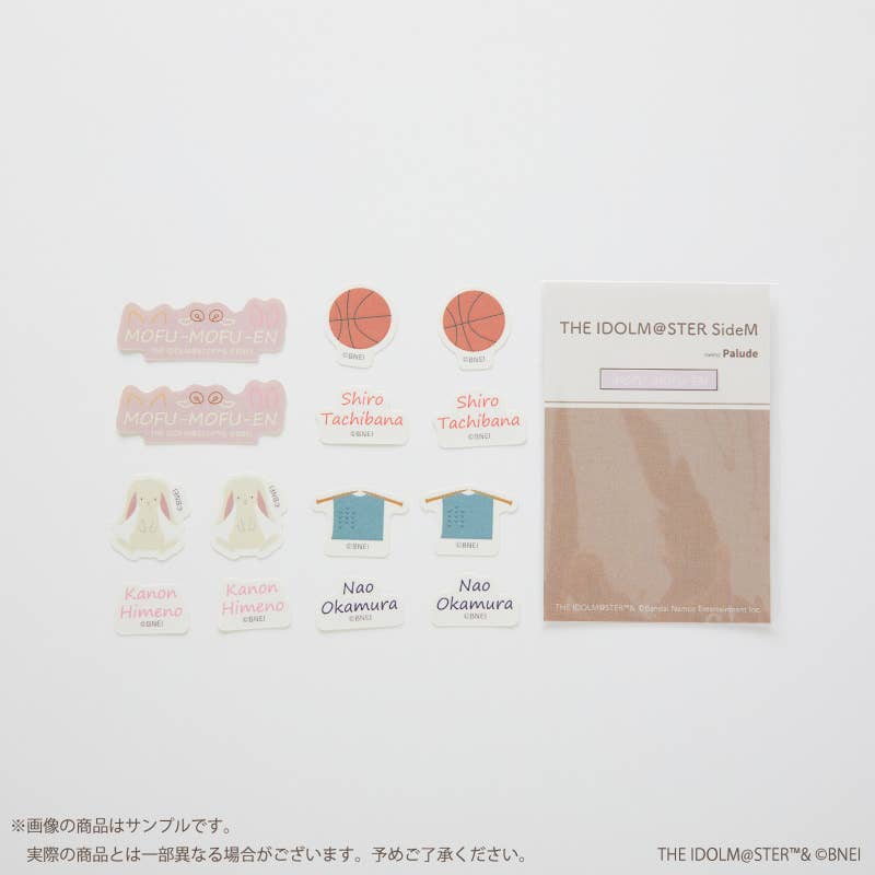 THE IDOLM@STER SideM Flake Sticker Set (Mofumofuen) | HLJ.com