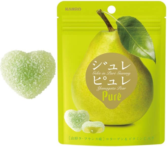 Jure Puree Yamagata La France Pear Gummies 63g | HLJ.com