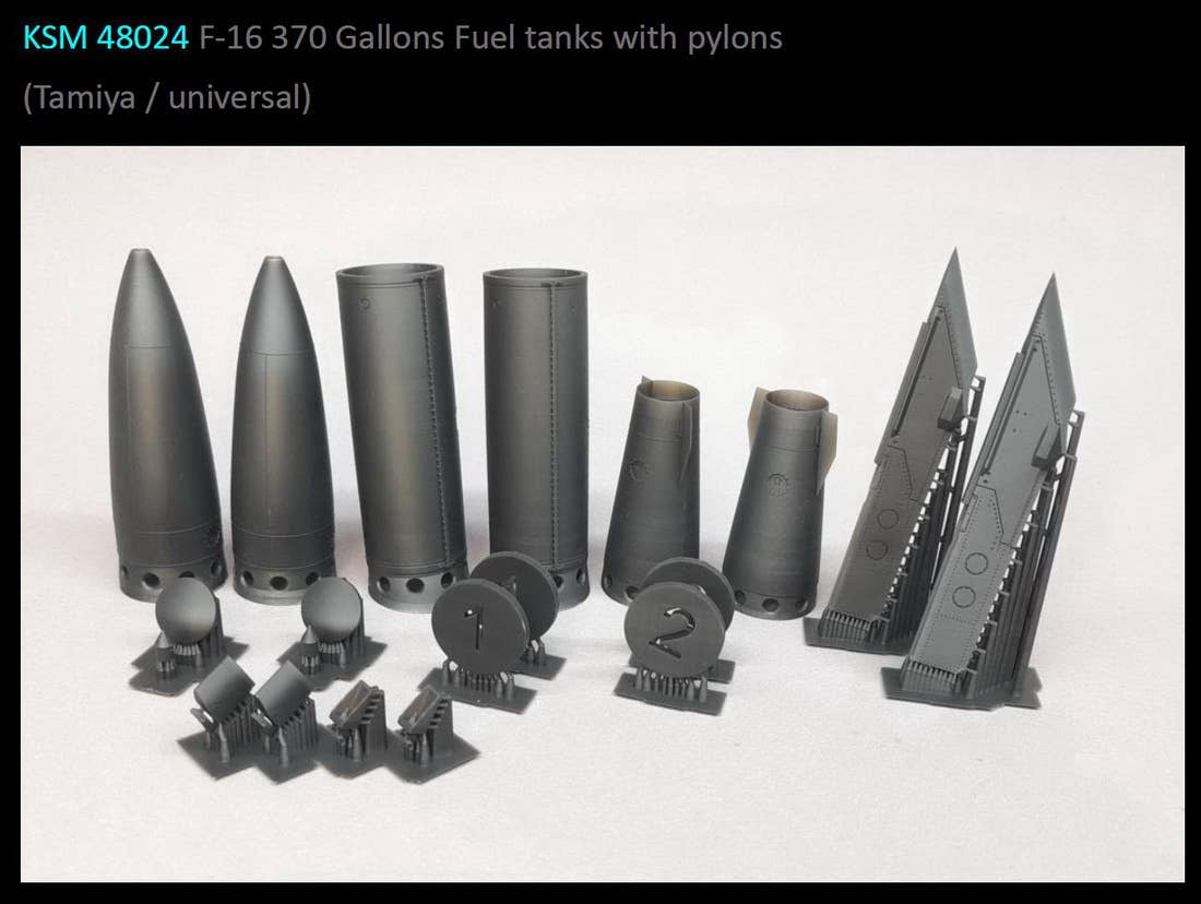 F-16 370-gal fuel tanks | HLJ.com