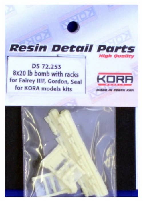 Fairy IIIF Mk.III F / Gordon / 20 lb Bomb For Seal w / Bomb Rack (8pcs ...