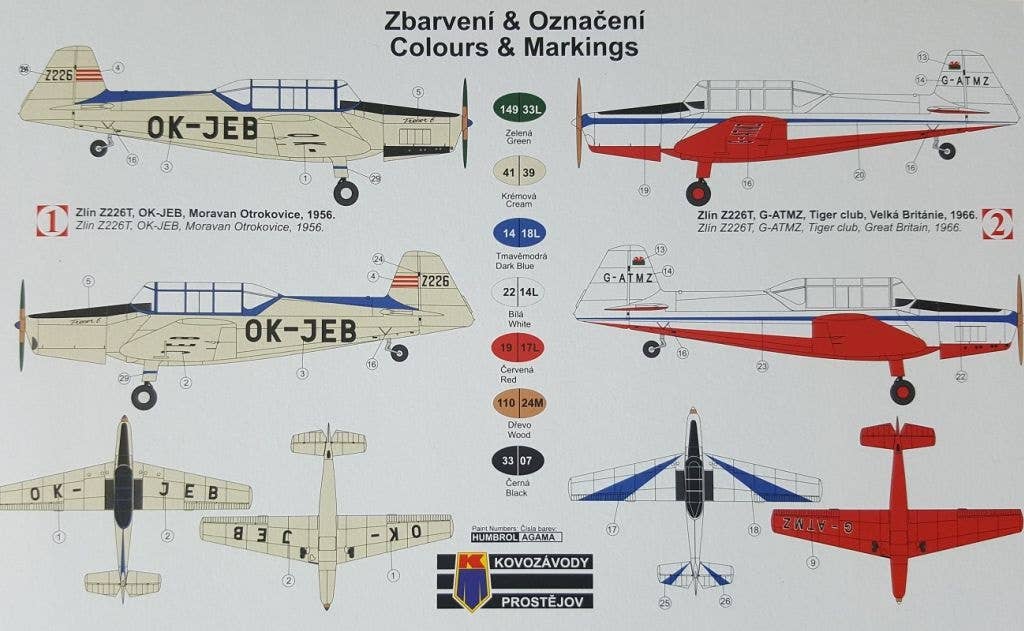 Zlin Z-226T Trener 6 | HLJ.com