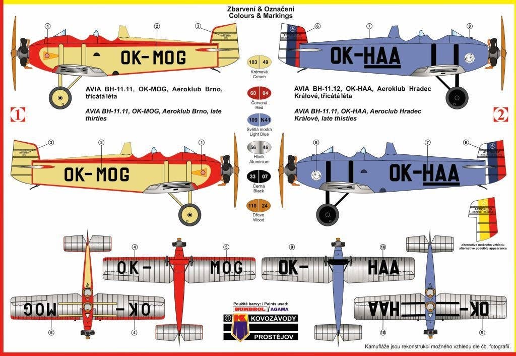 Avia BH-11 Civilian | HLJ.com