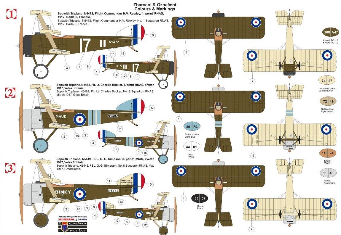 Sopwith Triplane Aces | HLJ.com