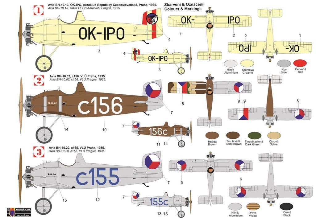 Avia BH-10 Special Markings | HLJ.com