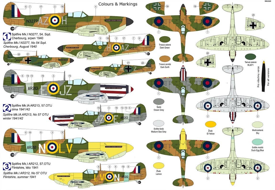 Spitfire Mk.Ia Special Markings | HLJ.com
