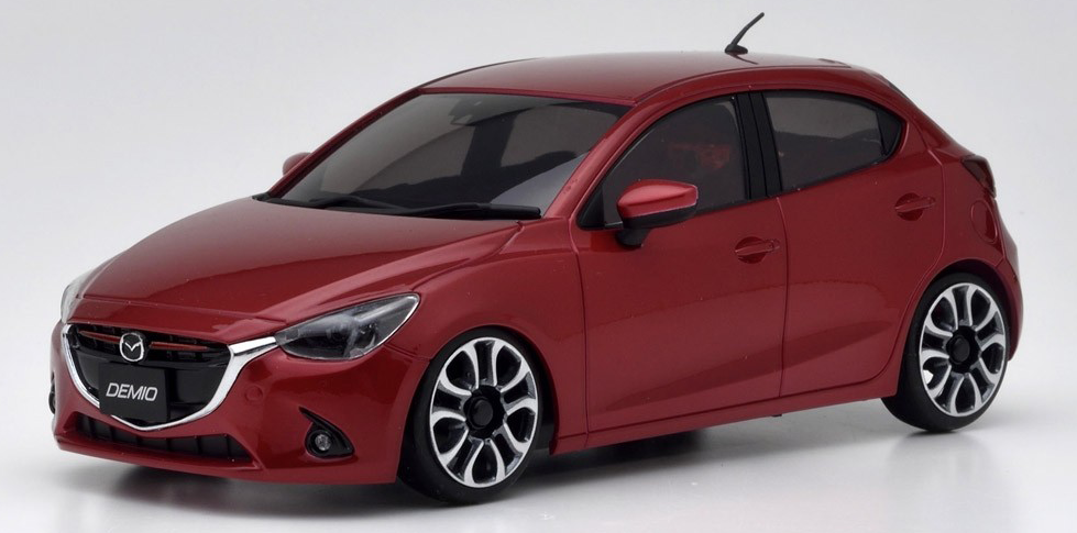Auto Scale Collection Mazda Demio XD Touring Soul Red Premium Metallic ...
