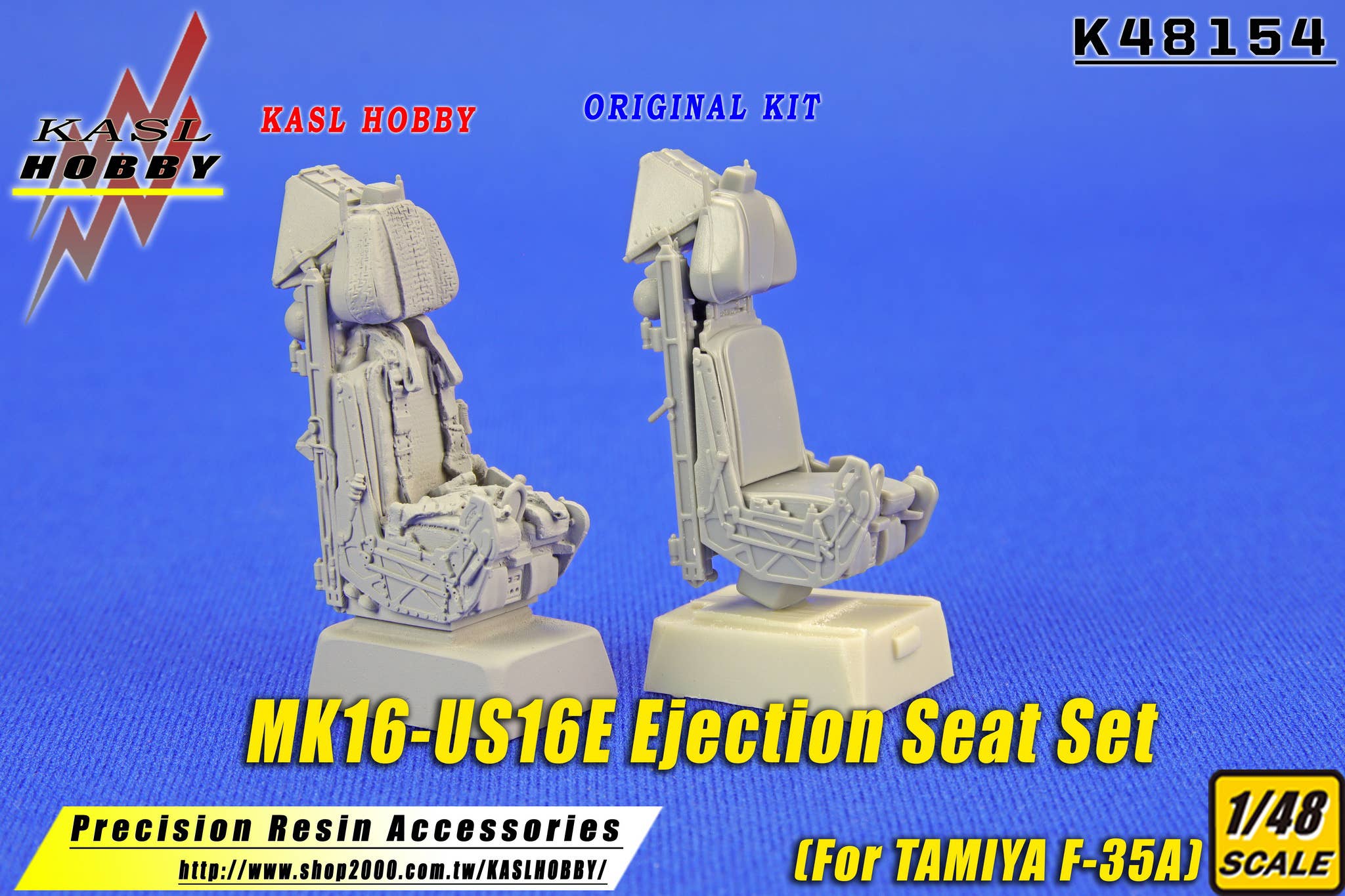 MK16-US16E Ejection Seat Set (For Tamiya F-35A) | HLJ.com