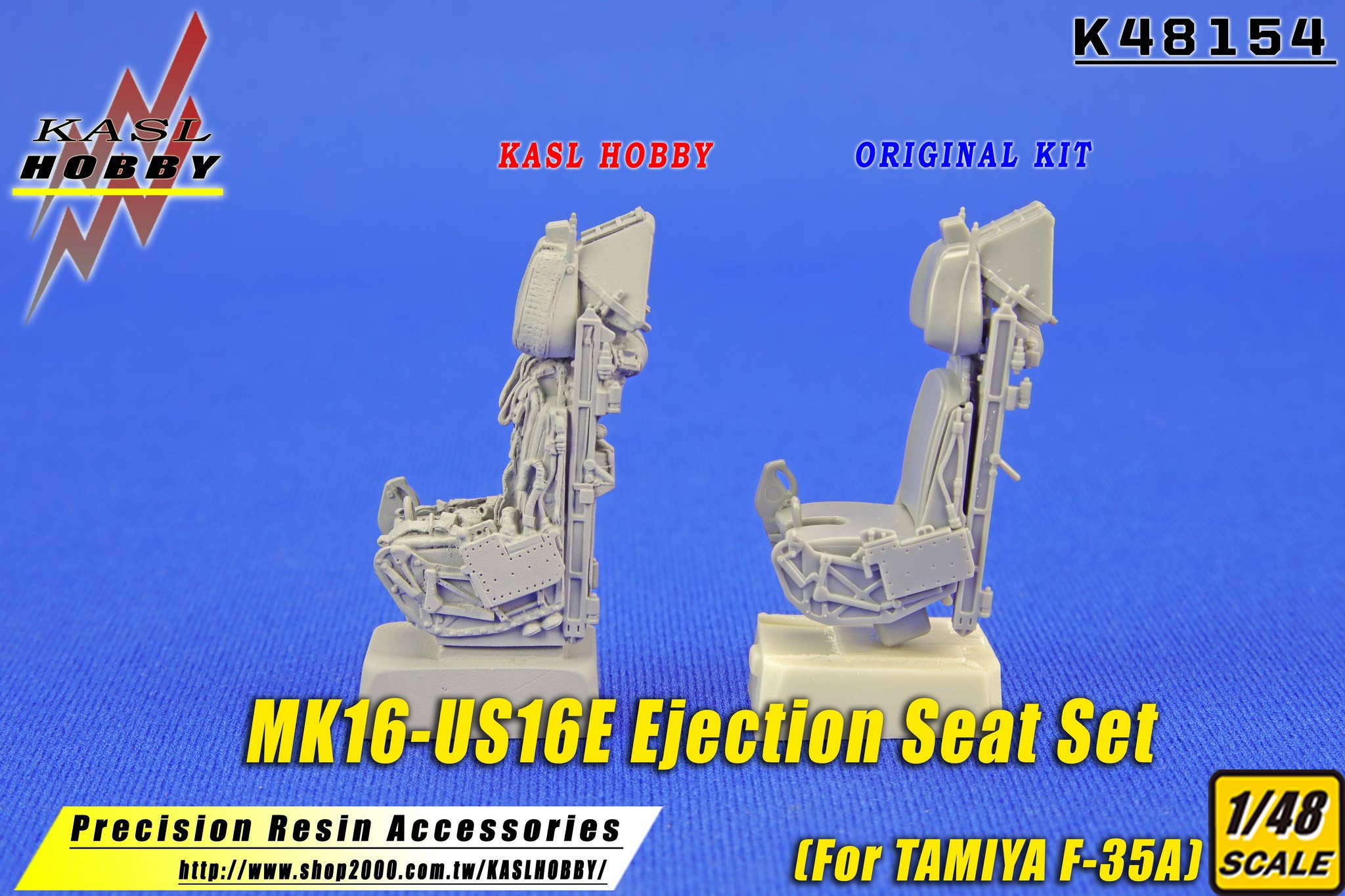 MK16-US16E Ejection Seat Set (For Tamiya F-35A) | HLJ.com