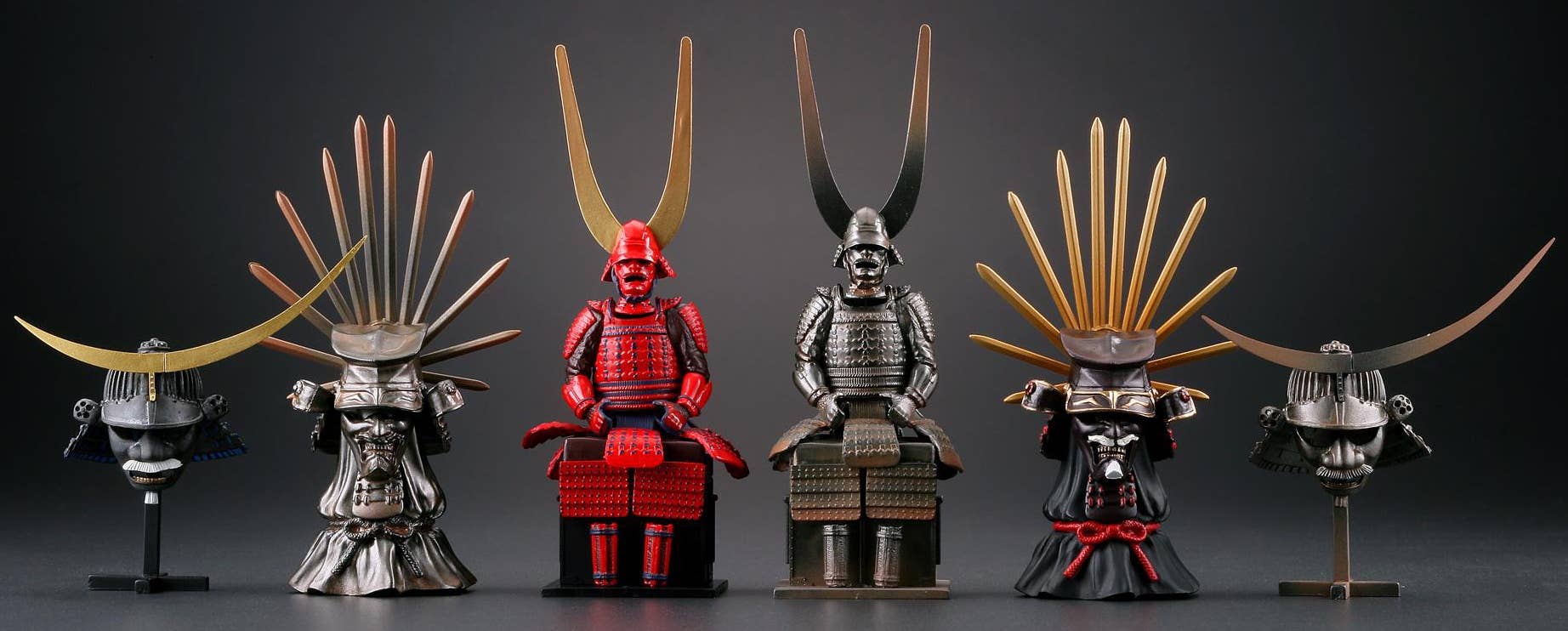miniQ Sengoku Japanese Armour Collection 1Box 8pcs | HLJ.com
