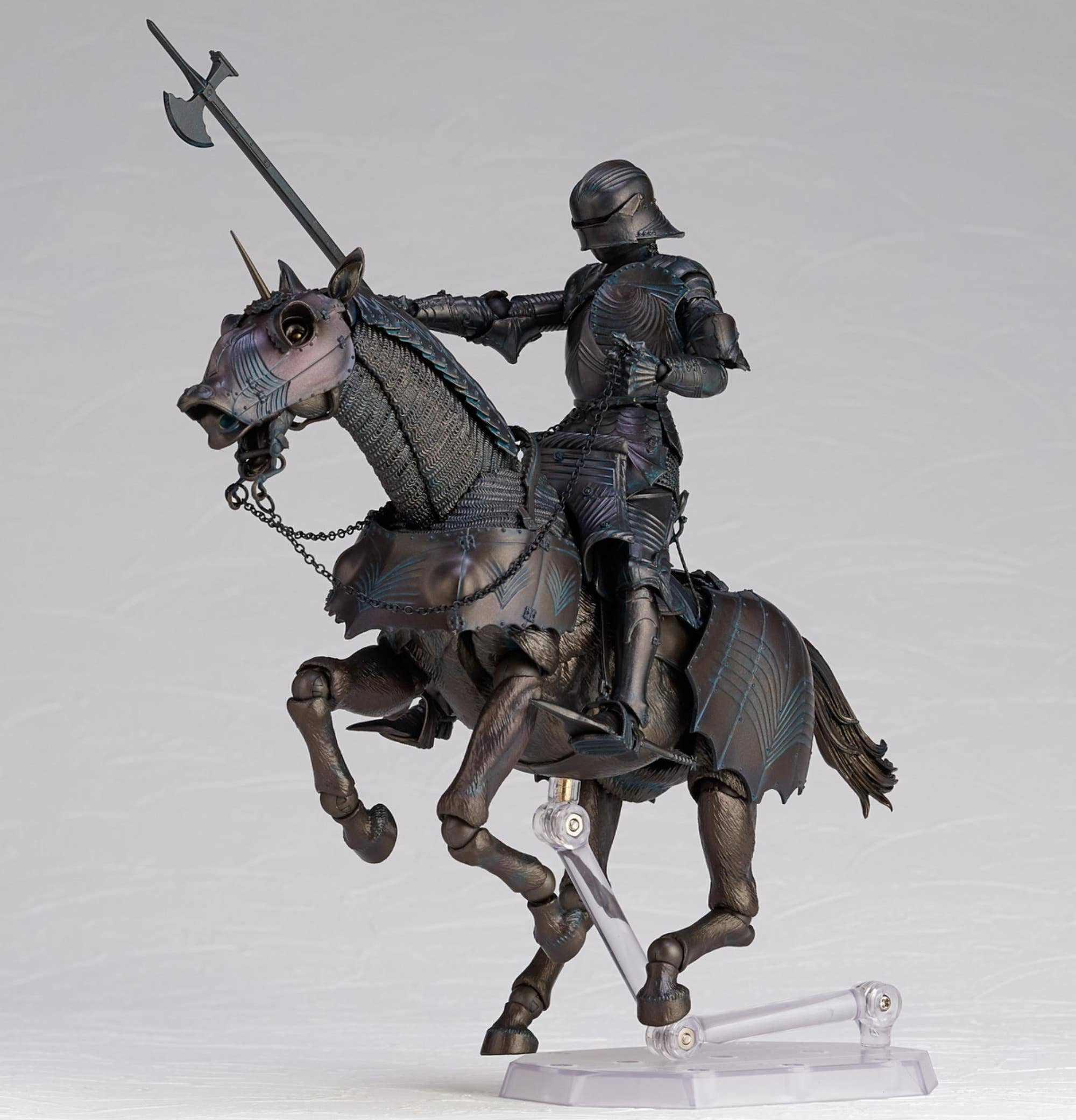 KT Project Takeya Shiki Jizai Okimono: 15th Century Gothic Equestrian ...