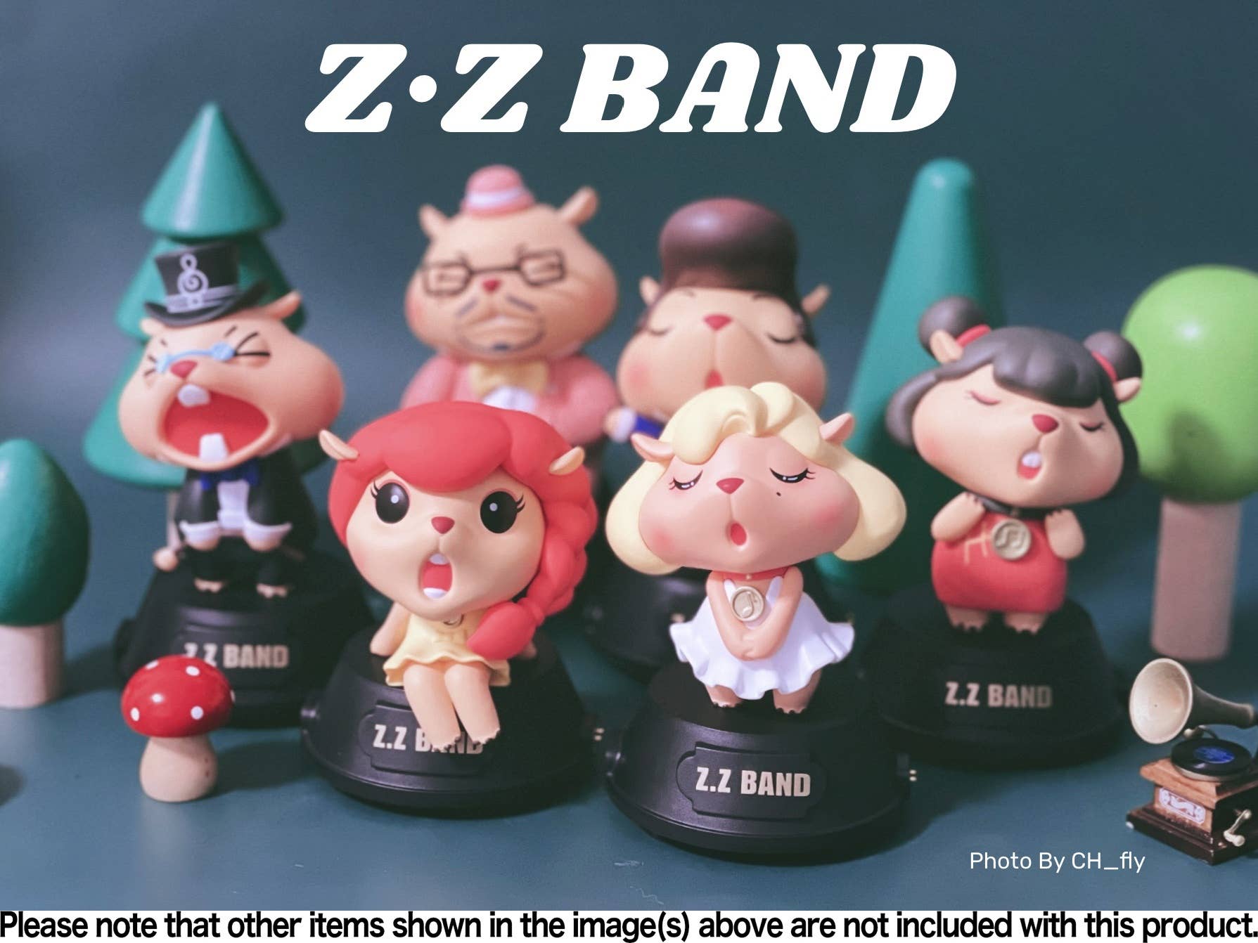 Z.Z BAND A Cappella Series Trading Figure: 1Box (6pcs) | HLJ.com