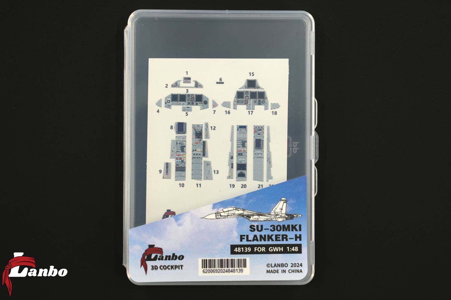 Su-30MKI 3D interior decal | HLJ.com