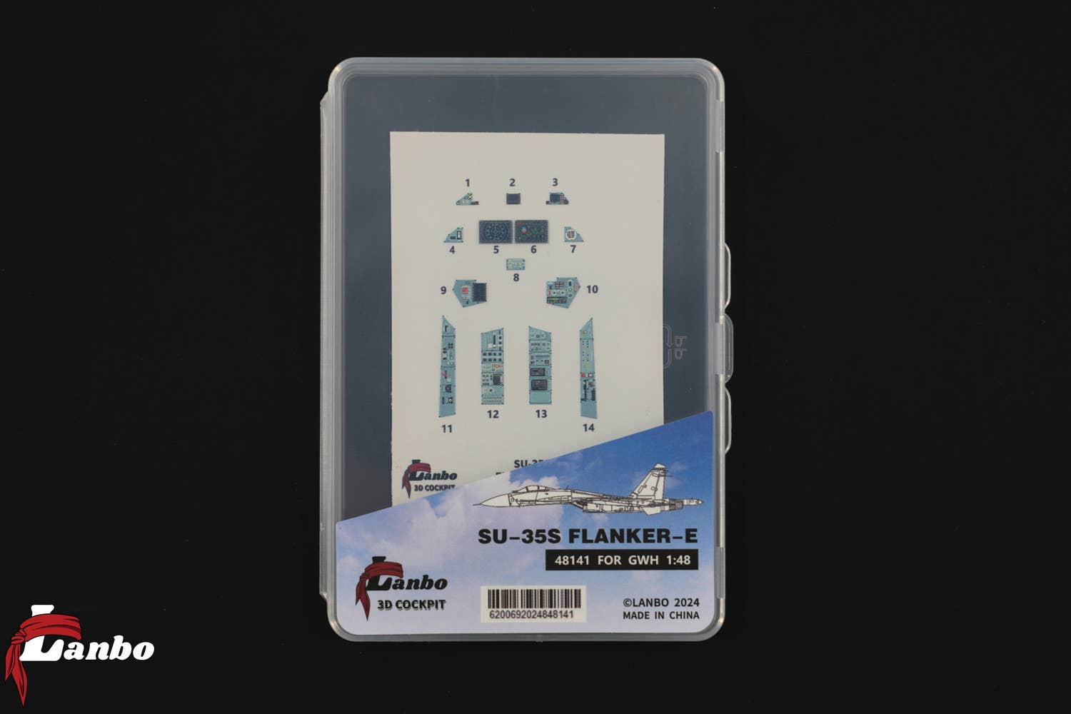 Su-35S Flanker-E 3D interior decal | HLJ.com