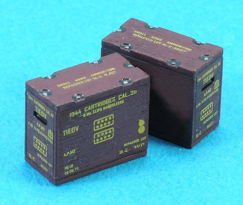 M1917 Cal 30 Ammo Crate Set 8RD Clip HLJ m1917-cal-30-ammo-crate-set-8rd-clip-hlj