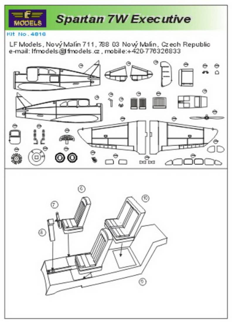 Spartan 7W Executive USAAF | HLJ.com