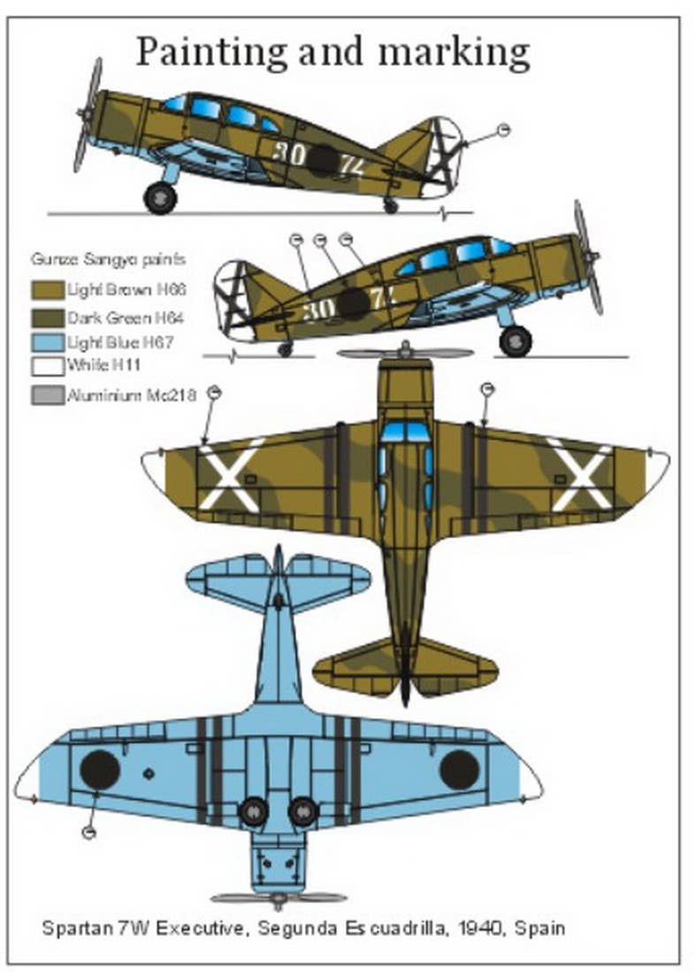 Spartan 7W Executive Spanish Nationalist AF | HLJ.com