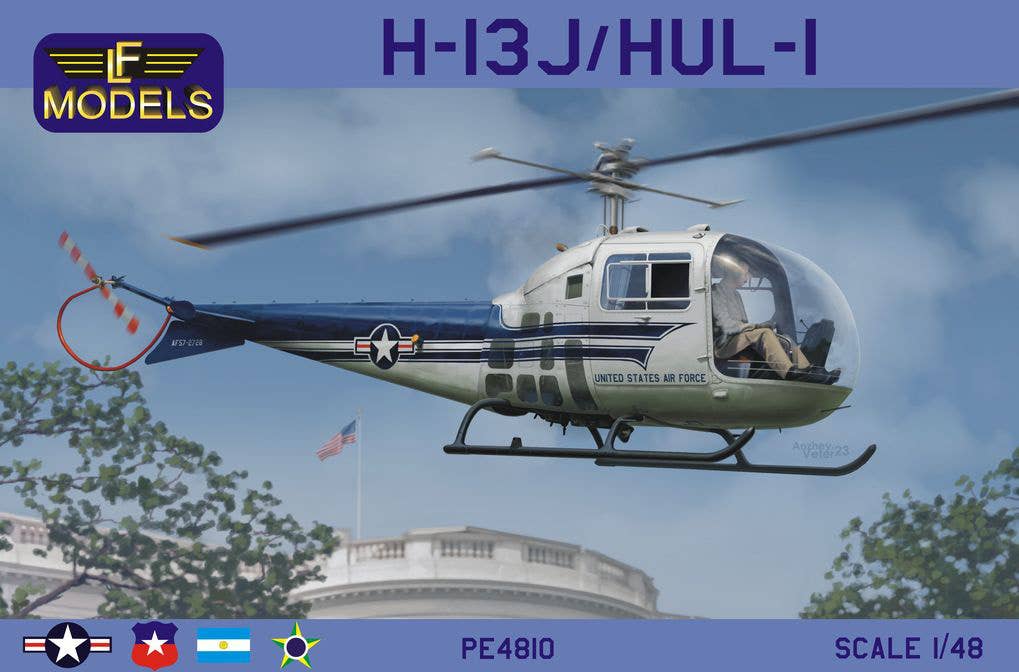 Bell H-13J/HUL-1 (US VIP Transport, USN, Brazil, Argentina, Chile ...