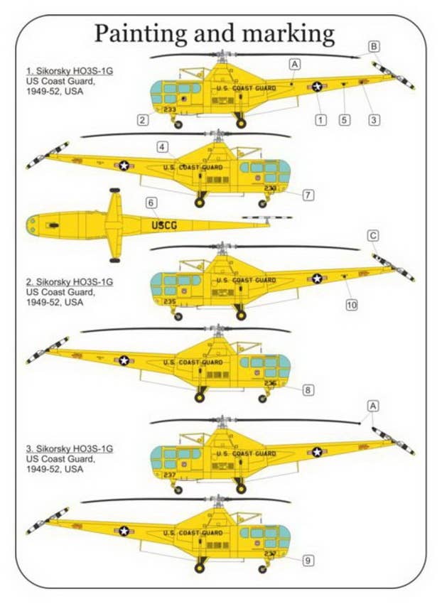 Sikorsky HO3S-1G USCG | HLJ.com